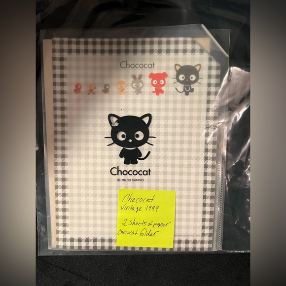 Sanrio | Office | Vintage 999 Chococat Sanrio Rare Find Collectable Stationary Set | Poshmark